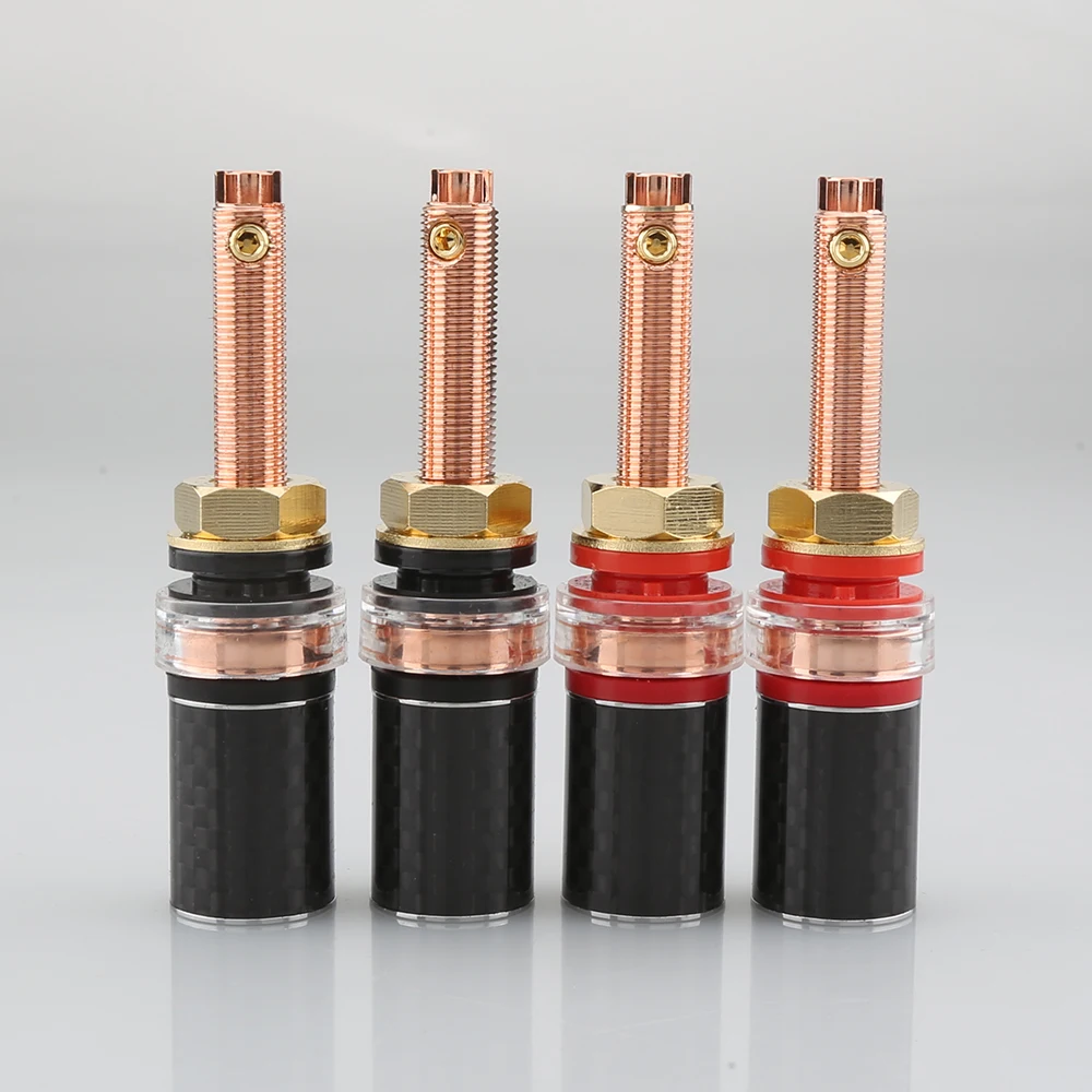 Viborg Bp614 Pure Copper Carbon Fiber Binding Post Speaker Terminal ...