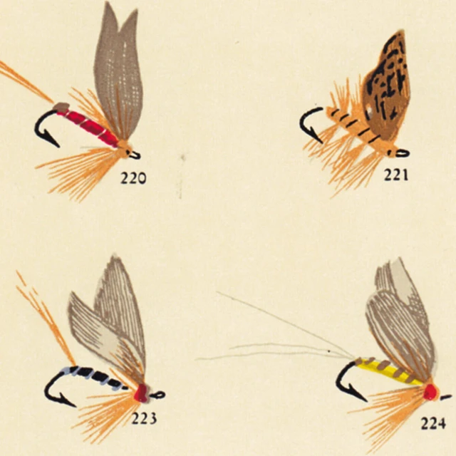 Old Fly Fishing Flies