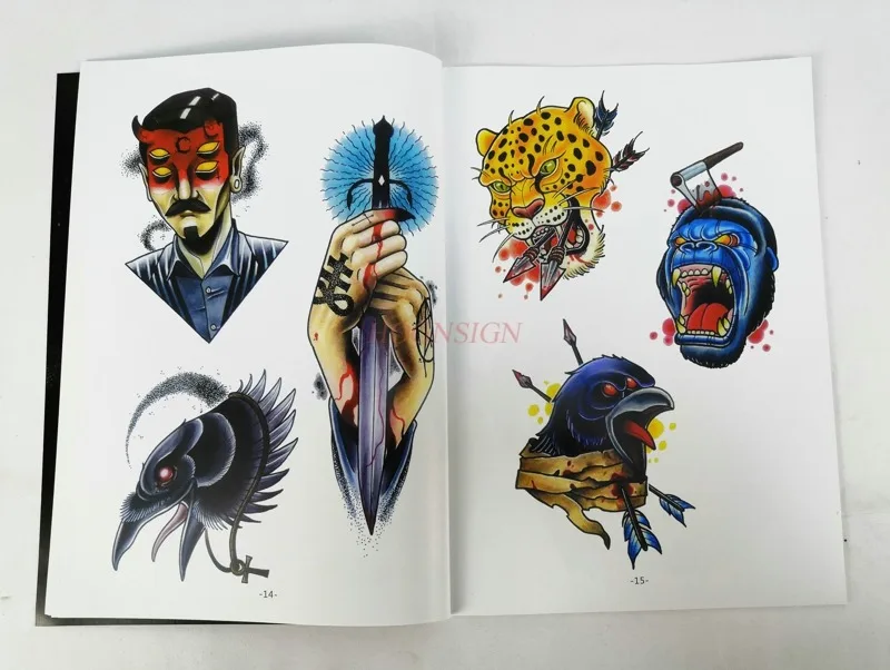 Traditional Book Tattoo