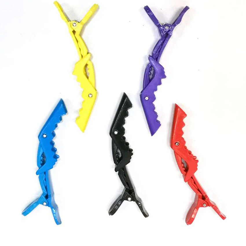 Women-Styling-Hair-Clip-Professional-Alligator-Plastic-Hair-Sectioning ...