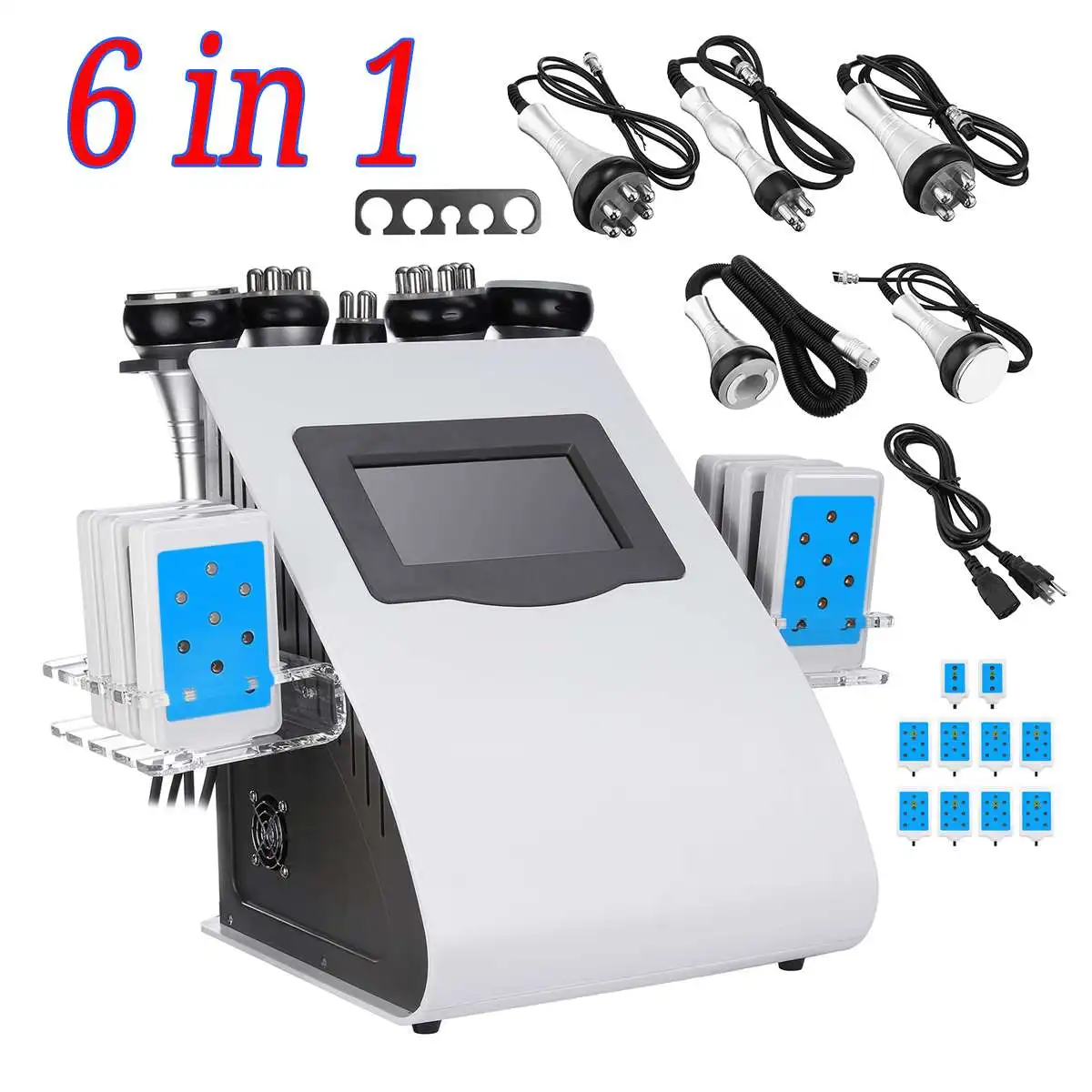 6 in 1 Vacuum Laser Radio Frequency Cavitation Lipo Body Slimming ...