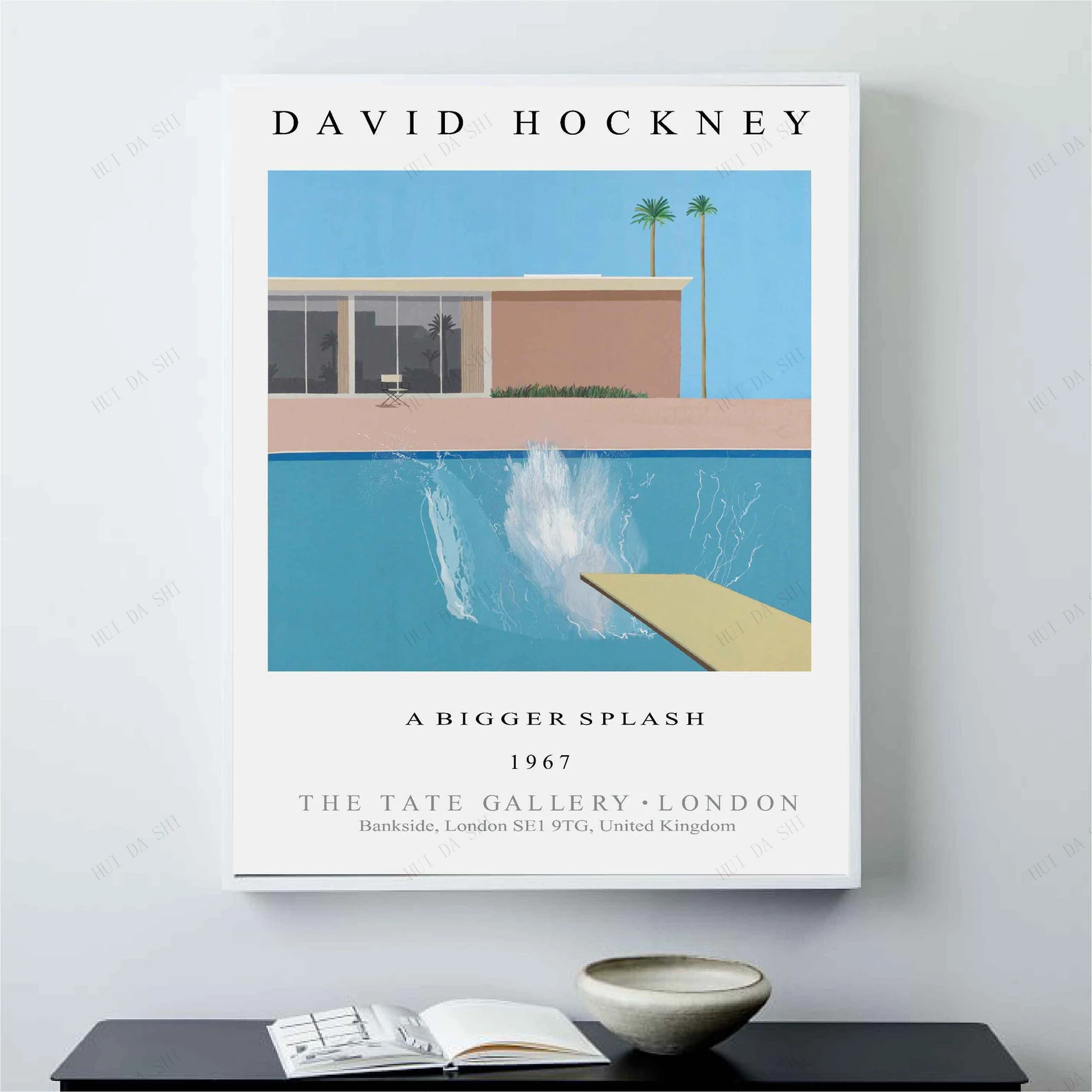 David Hockney Splash