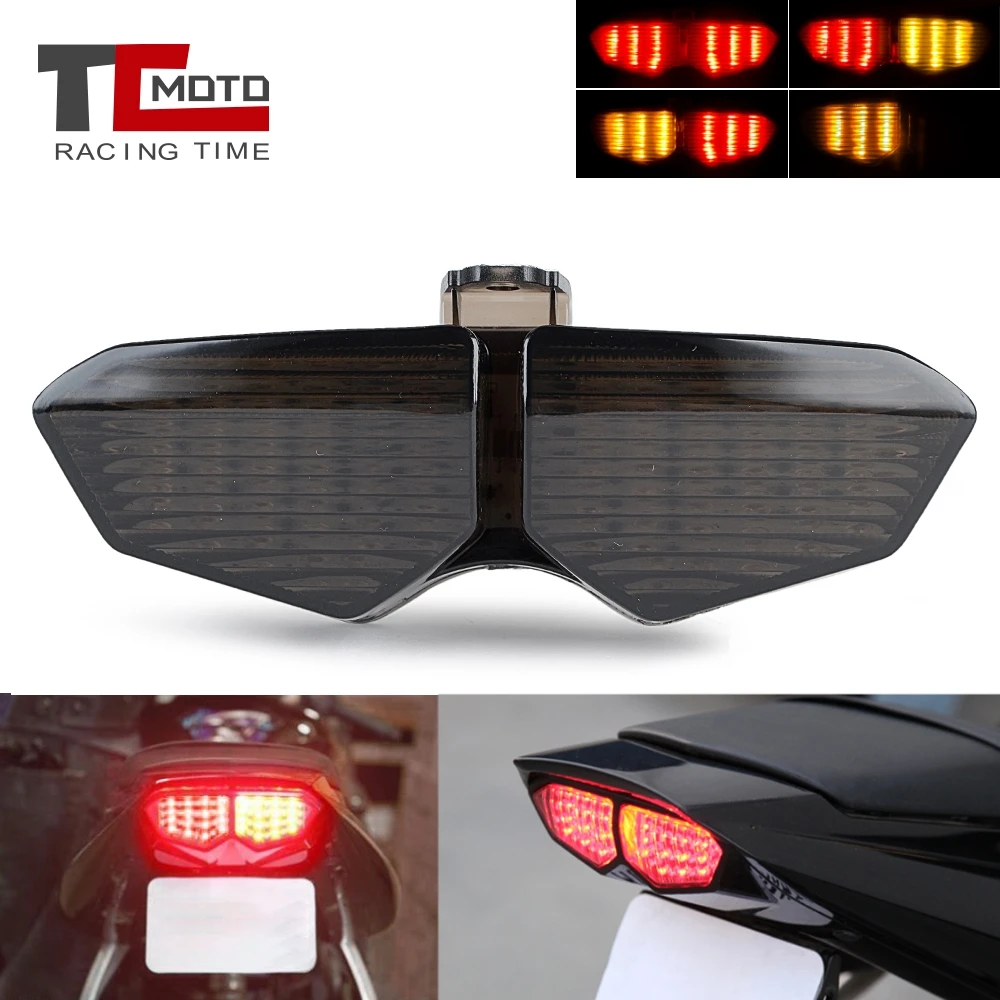 For Yamaha YZF R6 2003 2004 2005 Rear Brake Tail Light Motorcycle LED ...
