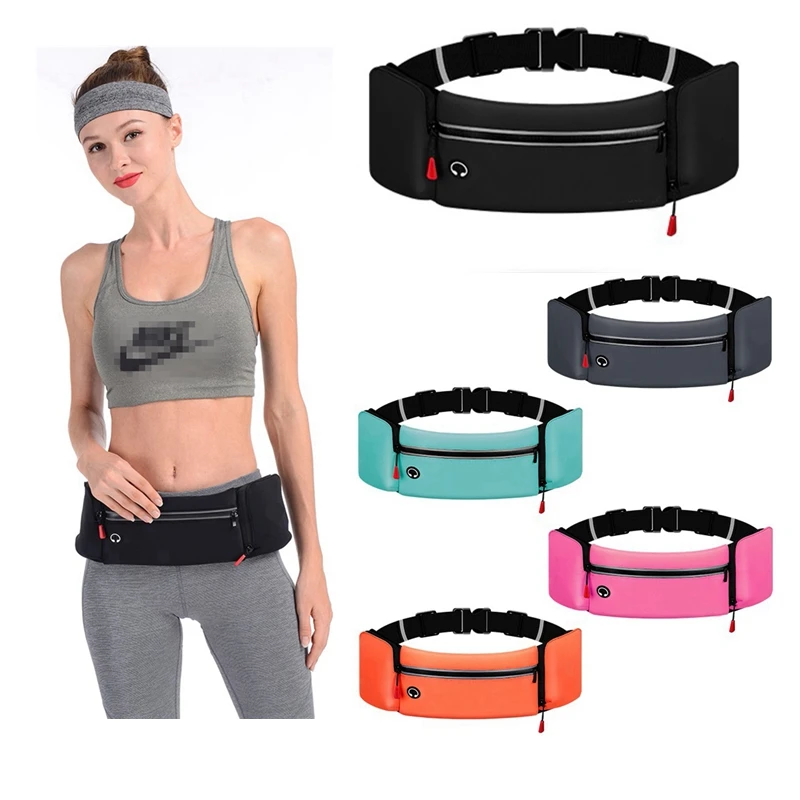 Men Women Running Waist Bag Fitness Packs Mobile Phone Holder Jogging ...