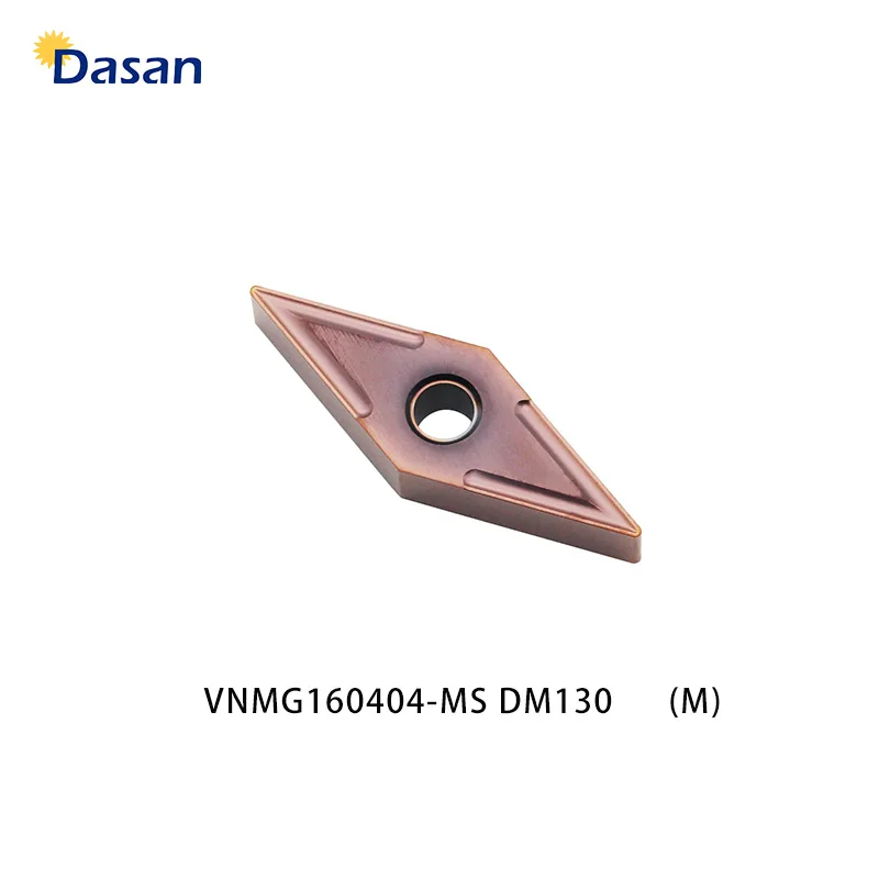 10pcs VNMG160404 MS VNMG 160408 TM Carbide Inserts CNC Lathe Turning Knife Blade Cutter Plate ...