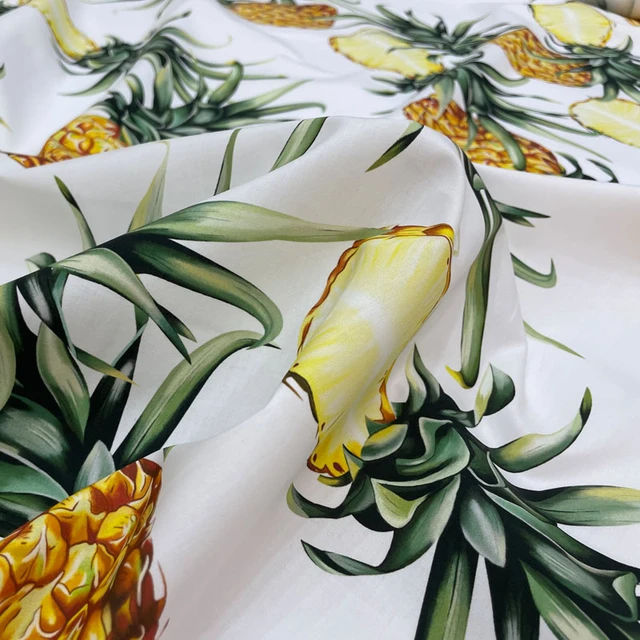 Pineapple Print Fabric