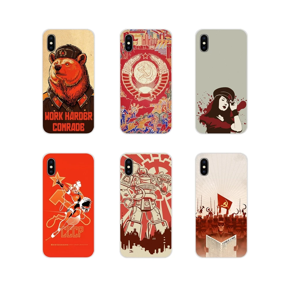 Communist Friends Comrades Mobile Phone Cases Covers For Apple iPhone X ...