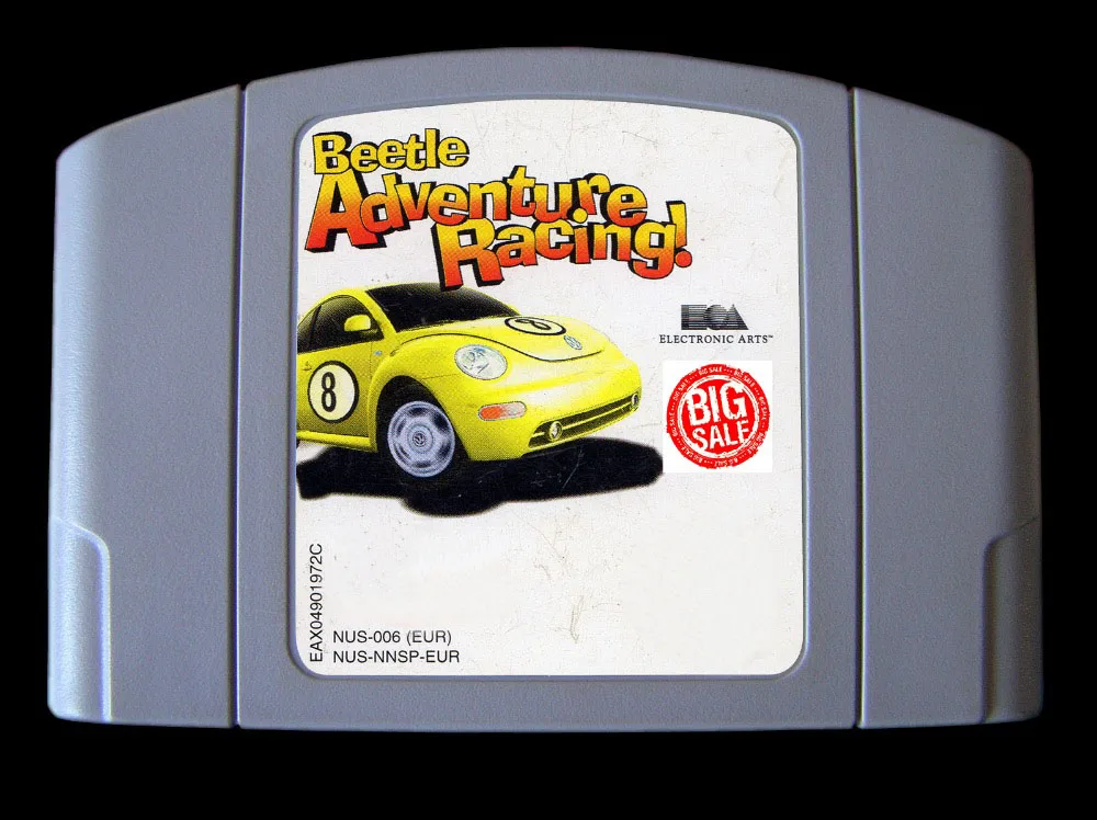 64 Bit Games ** Beetle Adventure Racing ( English Pal Version ...