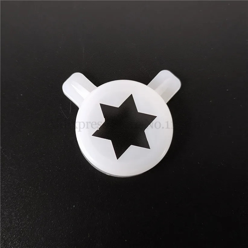 Hexagram Star Modeling Cap Spare Part For Ice Cream Machine Accessory ...