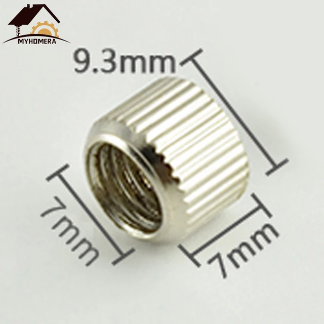 Myhomera 10 Sets M9 Shelf Support Solid Pin Stud Pegs Nut Screw Sets ...