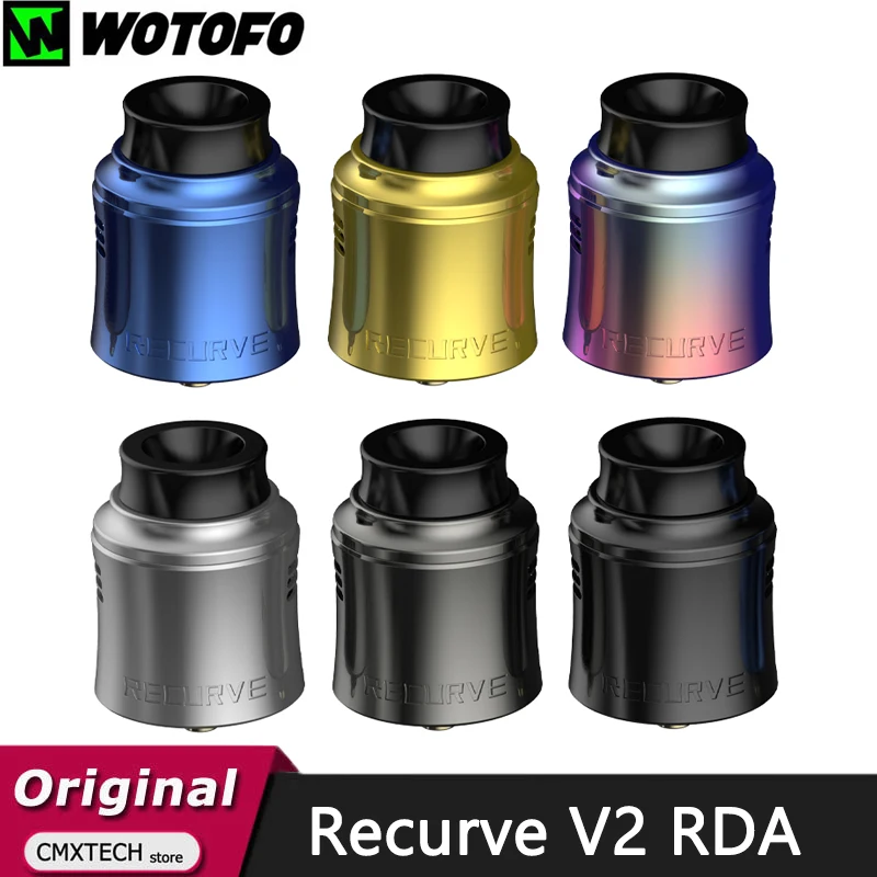 Original-Wotofo-Recurve-V2-RDA-Tank-510-thread-Support-Single-Coil-Dual ...