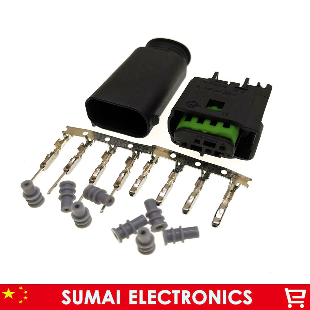 AMP/TE 4Pin 968399 1/967640 1 Auto tail light connector,4P Oxygen Sensor Plug, turn signal ...