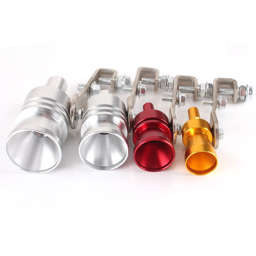 Car Modified Turbo Whistle Exhaust Pipe Sounder Imitator Tail Throat ...