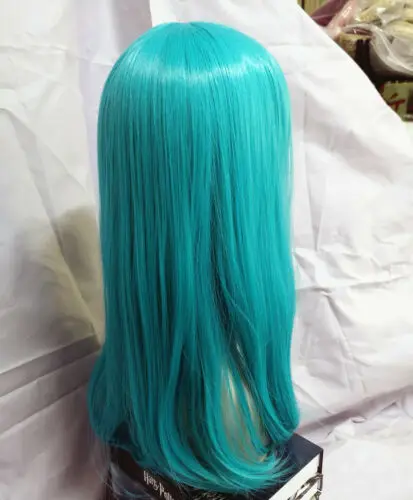 Anime Dragon Ball Bulma Green Long /Short Cosplay Wig For Women ...