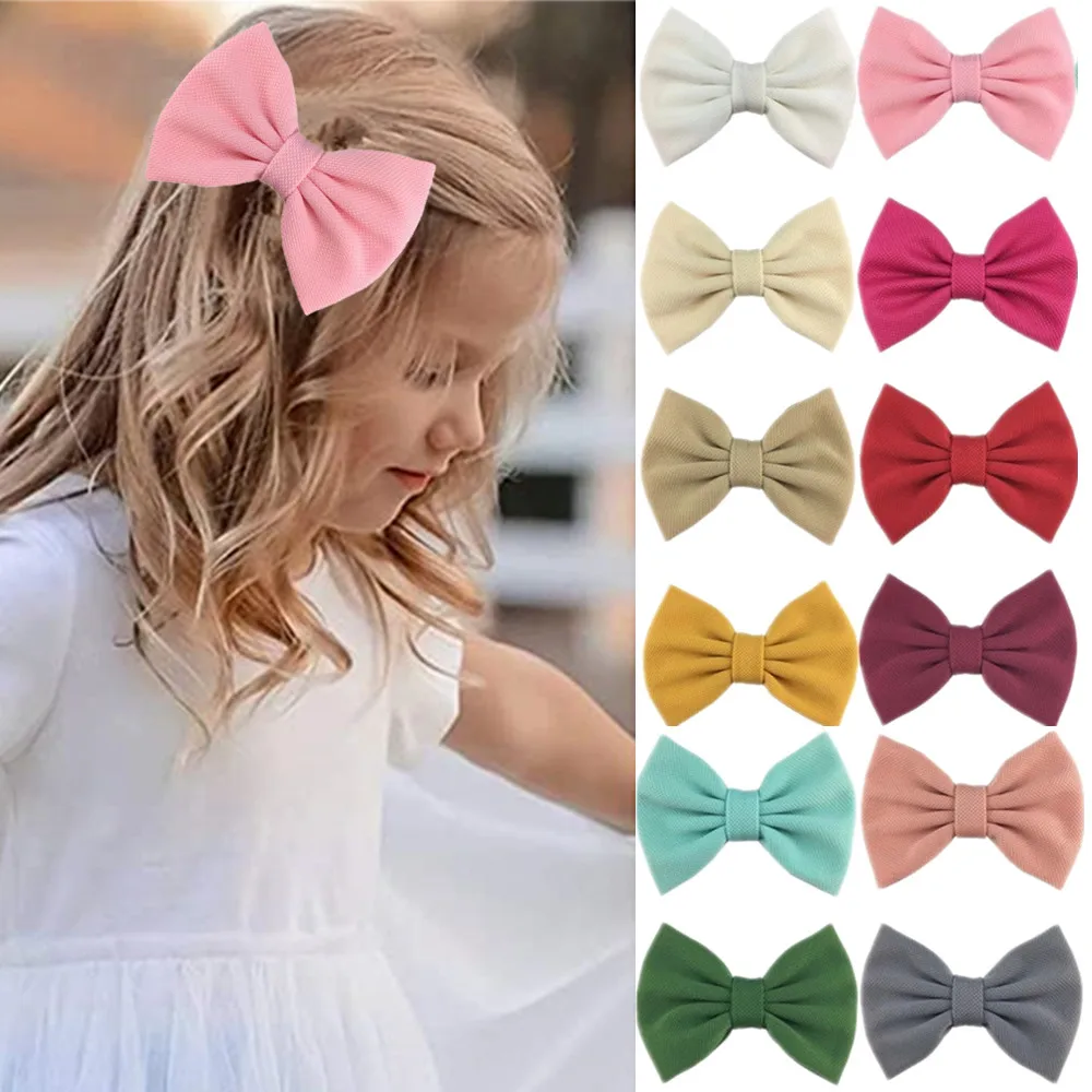 Womens Bow Hairpin Girls | New Girls Bows Clips | Girls Handmade Hair ...