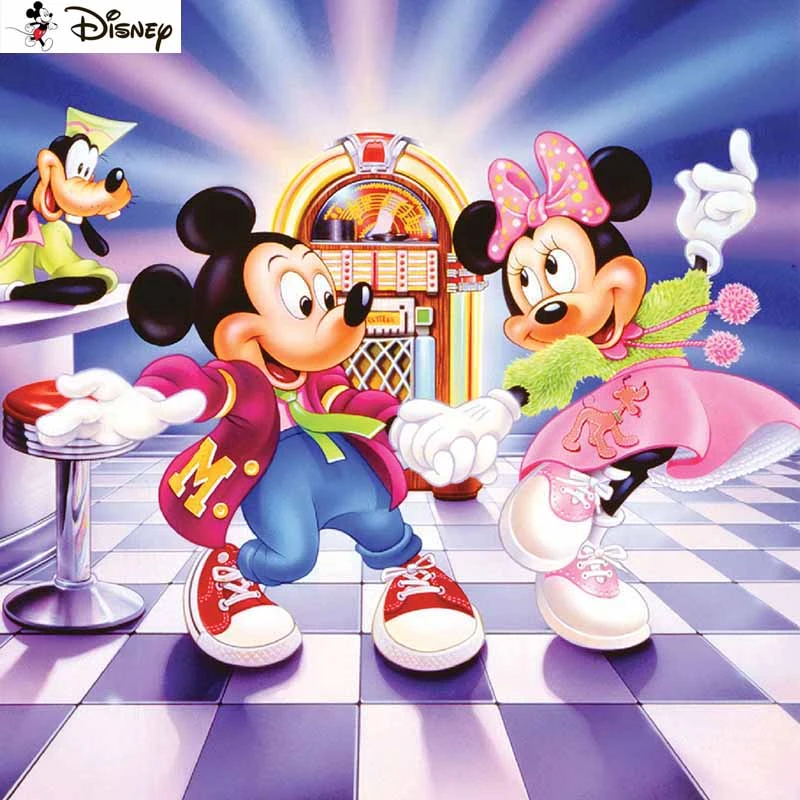 Disney 5d Diy Diamond Embroidery Full Display "cartoon Mickey Mouse ...