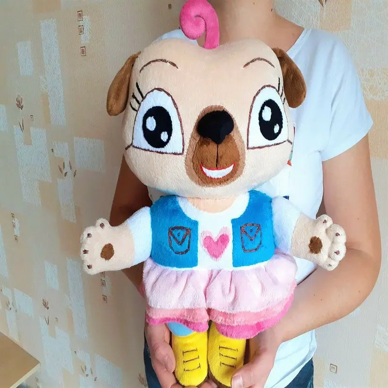 Anime Chip And Potato Pug Dog And Mouse Stuffed Toys For Kids ...