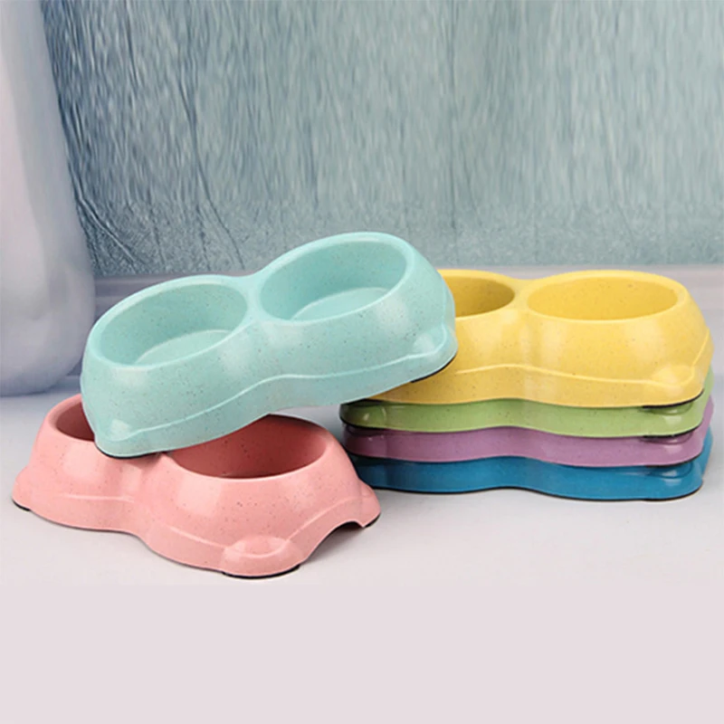 Feeder-Supplies-Dishes-for-Cats-Drinking-Bowl-Animals-Cat-Double-Puppy ...