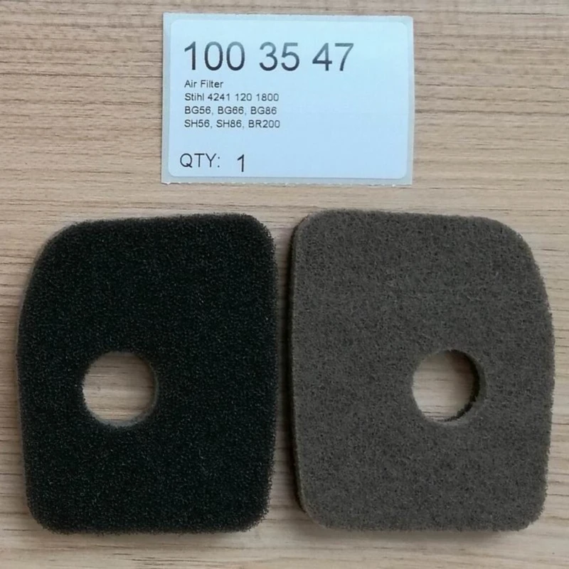 5 Pack Air Filter Bg 56 66 86 Sh 56 Sh 86 Br 200 Bg56 Bg66 Bg86 Sh56 ...