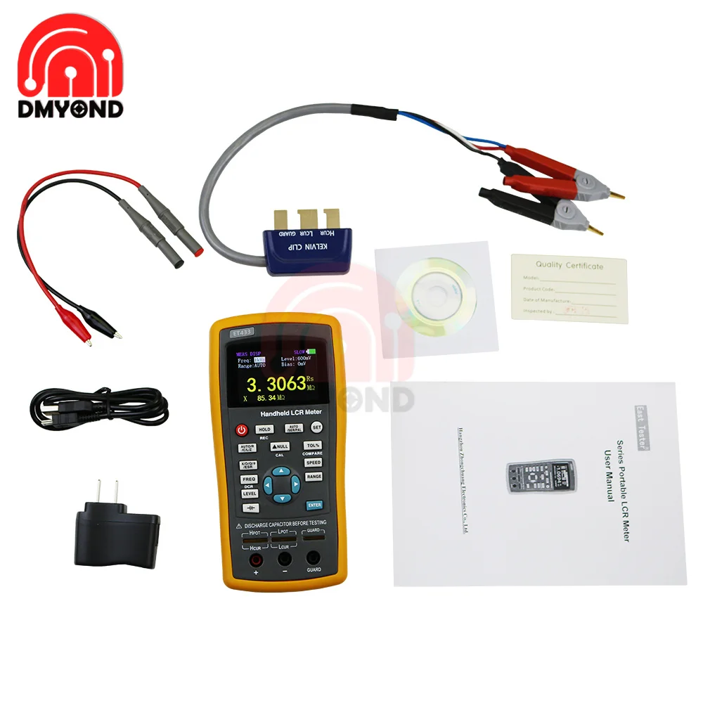 Handheld-LCR-Digital-Bridge-Meter-High-Precision-Capacitance-Inductance-Resistance-Meter-ET430 ...
