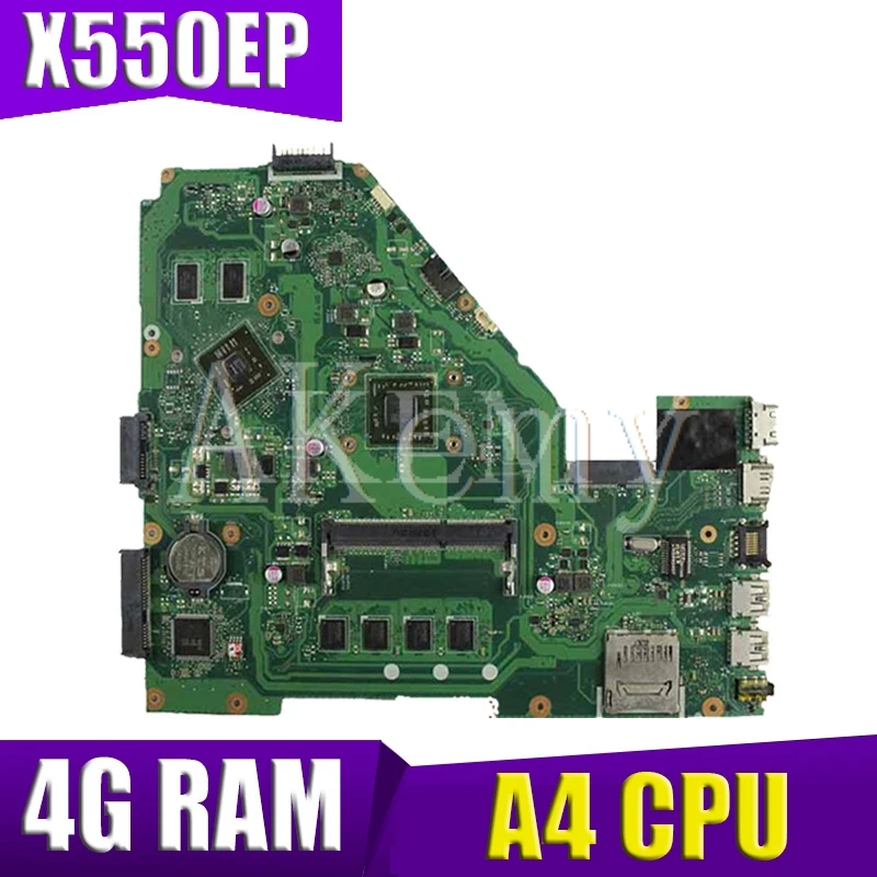 AKEMY X550EP Laptop motherboard for ASUS X550E X550EP X550E D552E X552E ...