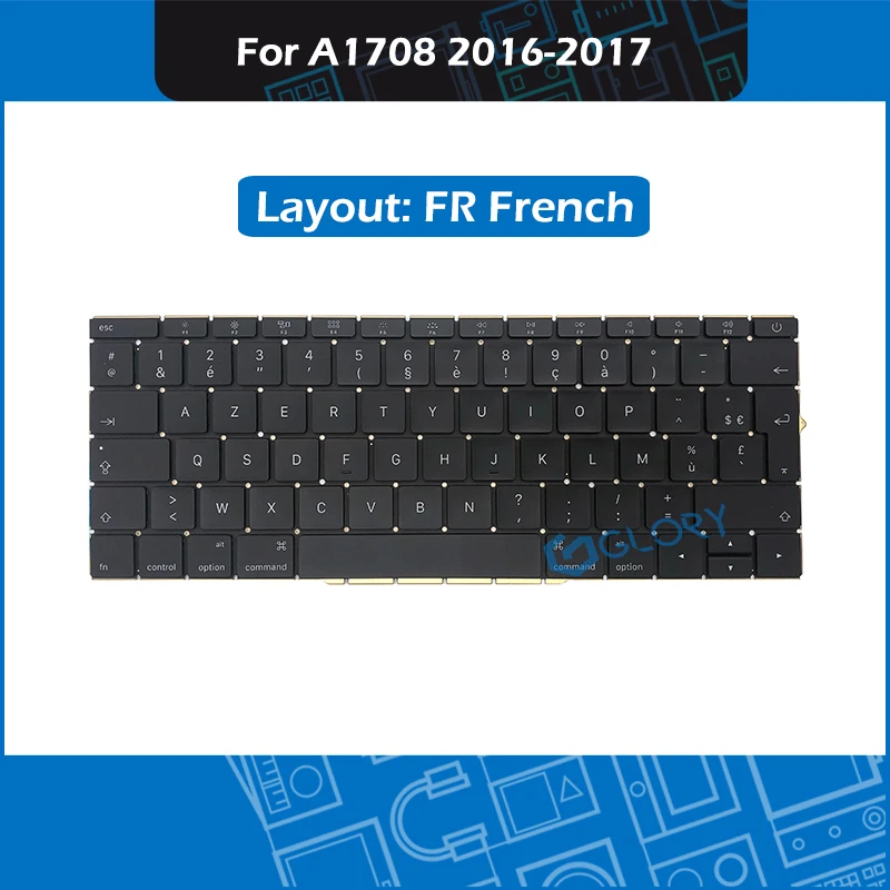 Laptop-A1708-clavier-fran-ais-French-Keyboard-For-Macbook-Pro-Retina-13 ...