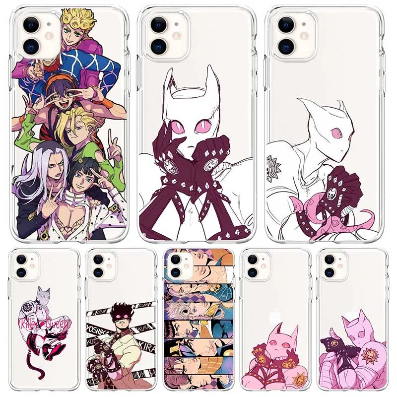 Jjba Funda de teléfono de dibujos animados Bizarre Adventure para ...