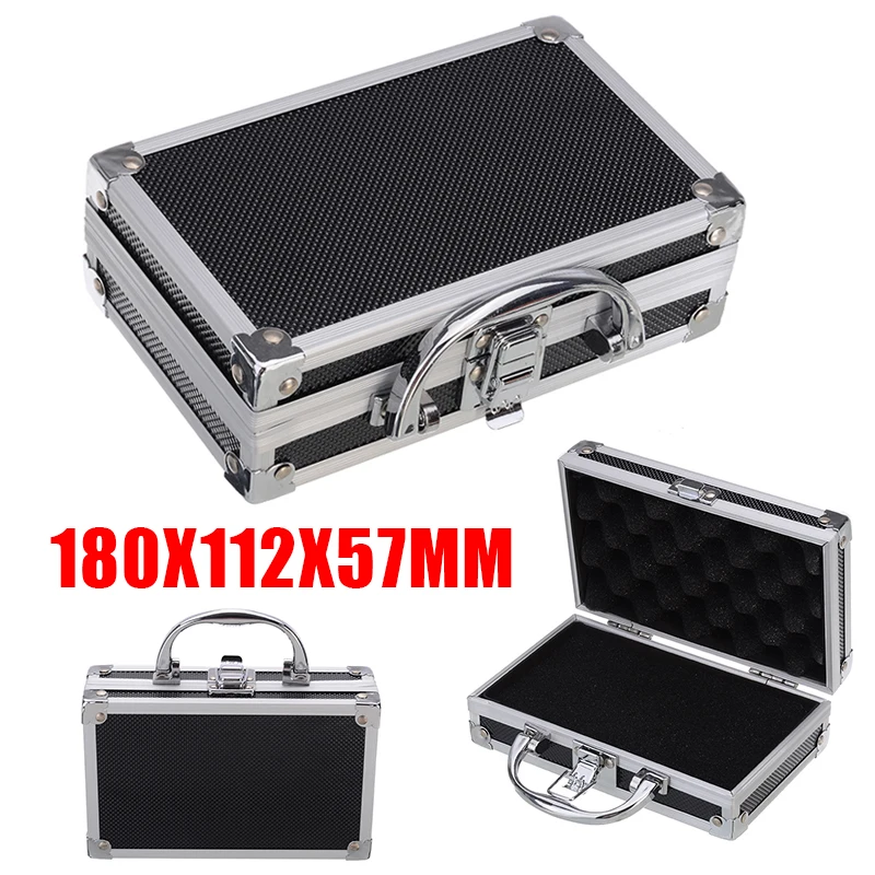Small Aluminium Alloy Tool Box Case Portable Handle Hardware Tool ...