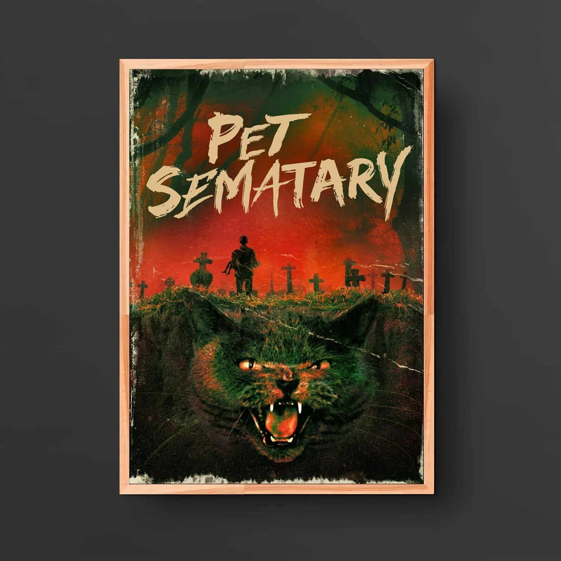 Pet Sematary 1989 Poster