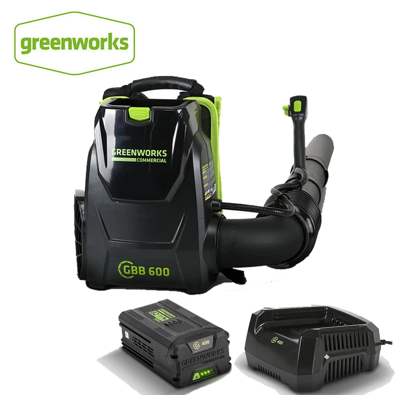 Greenworks digiproリーフブロワー,コードレス,82v,600 cfm,バッテリーおよび充電器,屋外ガーデン用|送風機 ...