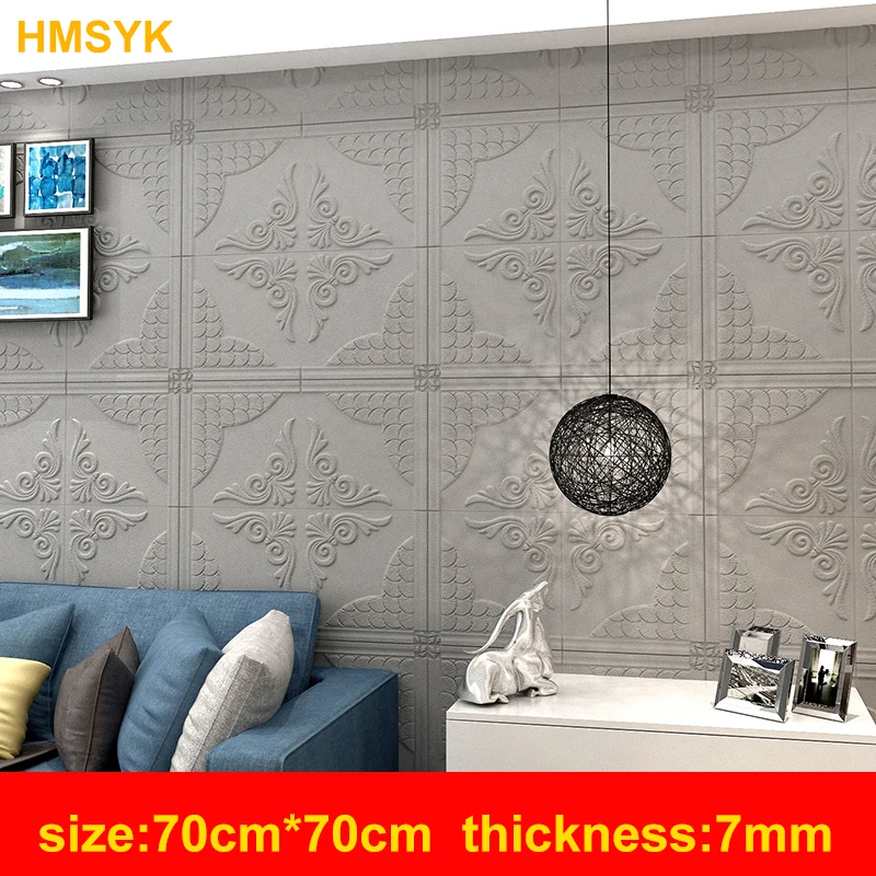 Foam Bedroom Decoration Stickers - Self-adhesive 3d Wall Stickers ...