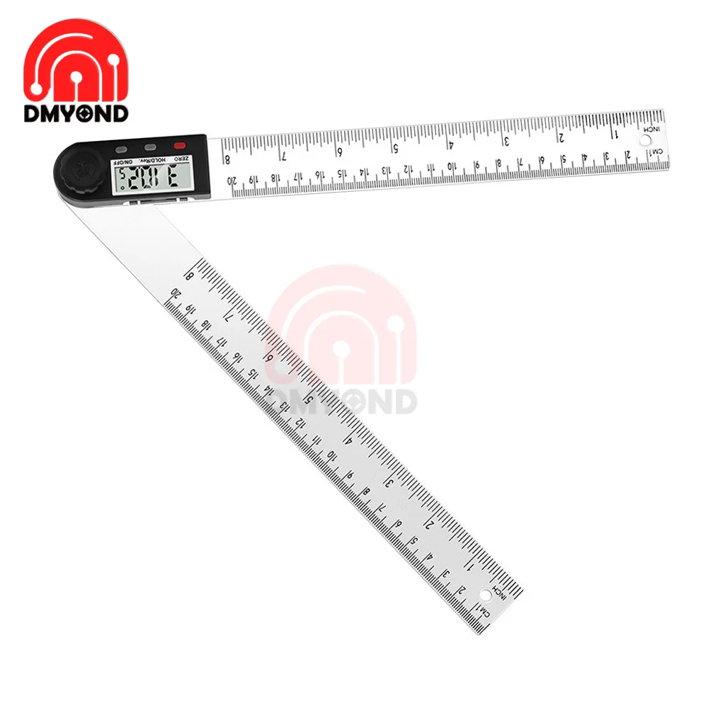 Digital-Protractor-Angle-Ruler-200mm-8inch-Angle-Finder-Meter-360 ...