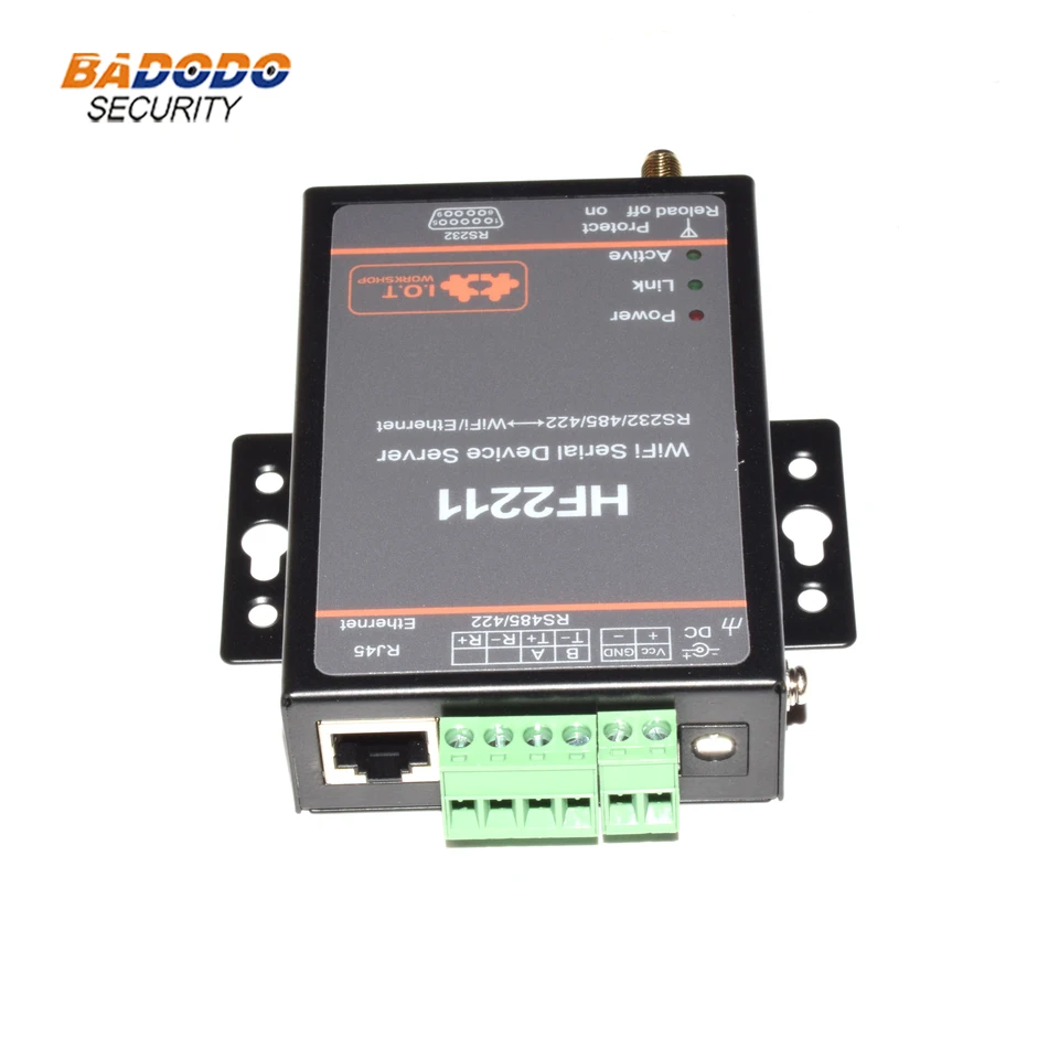 Server Software YLSHRF HF7121 Serial Server RS485 To Ethernet DTU Short ...