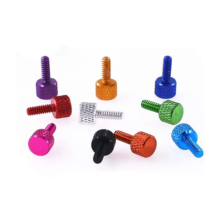 4pcs 6# 32 aluminum alloy adjust handle screws high head pineapple ...