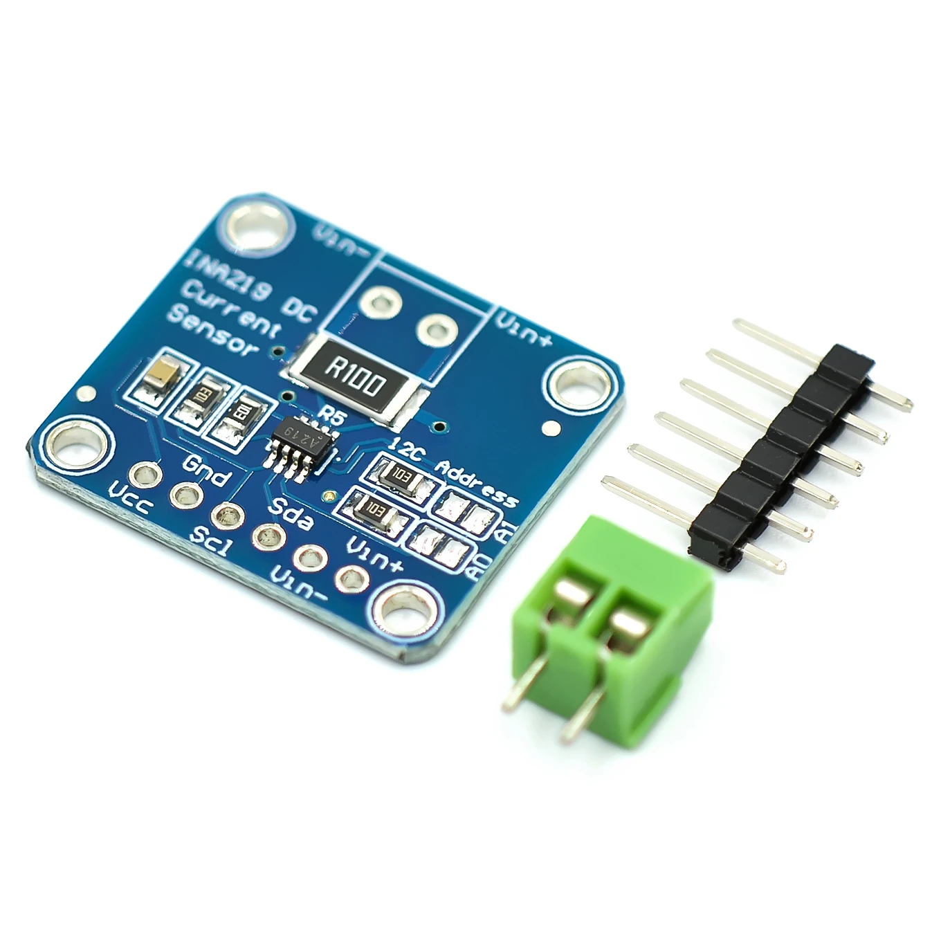 Ina219 I2c Interface High Side Dc Current Sensor Breakout Power ...