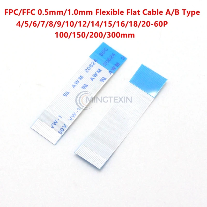 10pcs-FPC-FFC-Connector-0-5mm-1-0mm-Pitch-Flat-Cable-Socket-Flexible ...
