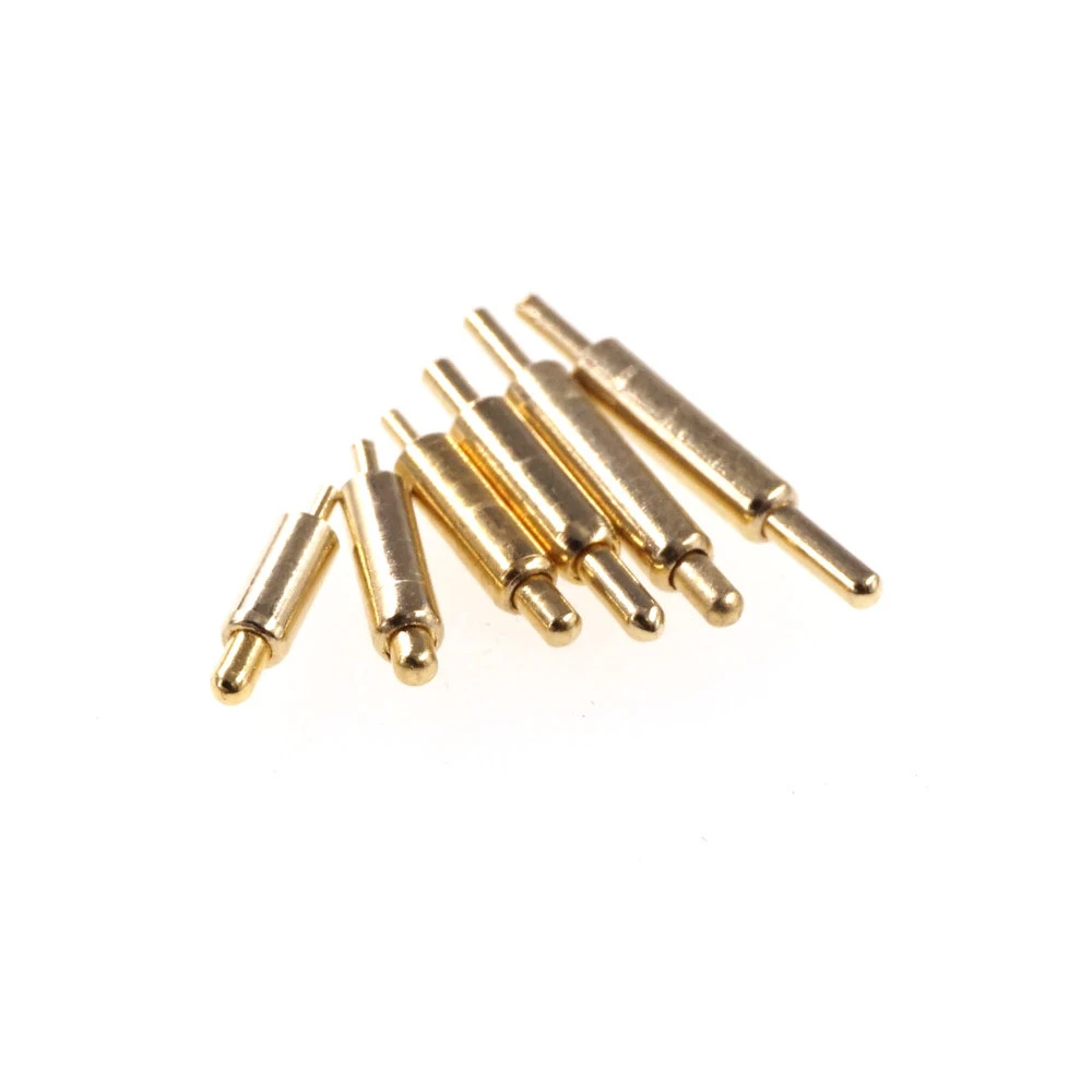 10Pcs Spring Loaded Pogo Pin Connector Through Hole PCB Height 5 5.5 6 ...