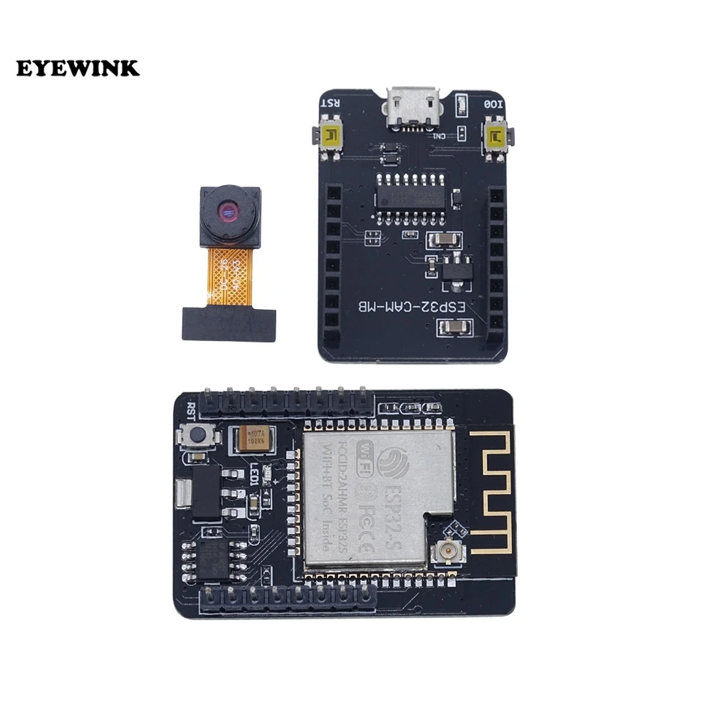 ESP32 CAM WiFi Bluetooth Module OV2640 2MP Camera Module FT232RL FTDI ...
