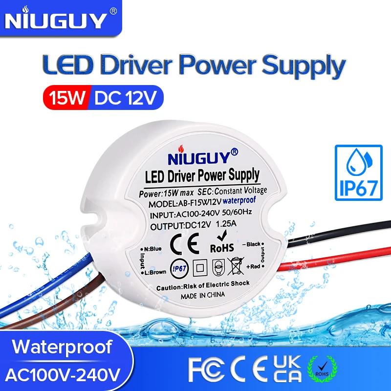 AC-DC-Waterproof-Transformers-12V-Power-Adapter-IP67-Outdoor-Waterproof ...