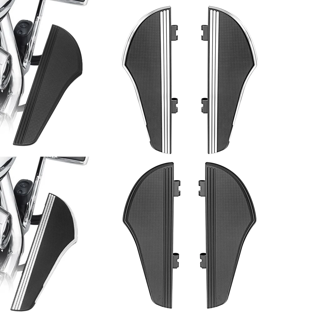 Motorcycle-CNC-Driver-Floorboards-Foot-pegs-Footrest-For-Harley-Touring ...