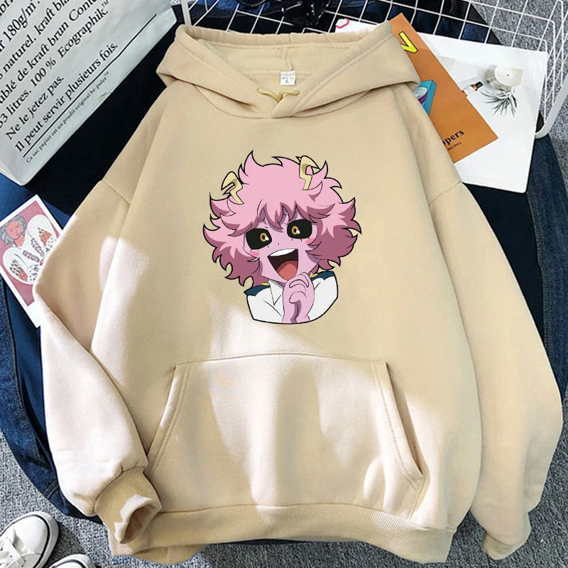 Men's Clothing My Hero Academia Unisex Sweatshirt Mina Ashido Kawaii ...