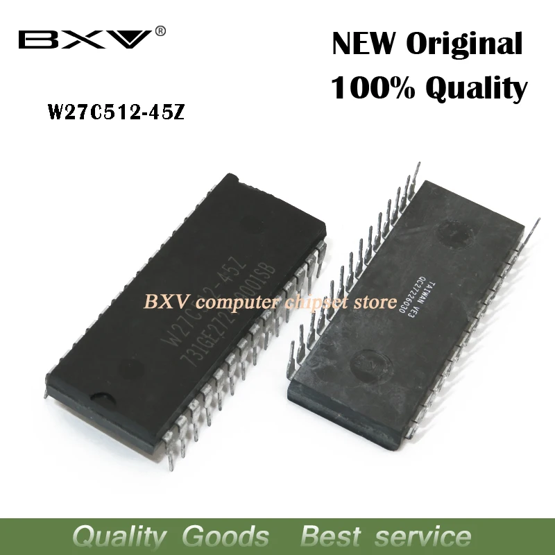 5 pcs/lot W27C512 W27C512 45Z W27C512 45 27C512 DIP28 IC new and original ic|Integrated Circuits ...