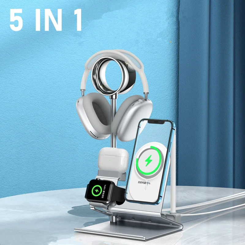 5 in1 multi suporte do telefone de mesa para o iphone 13 12 11 xs pro ...