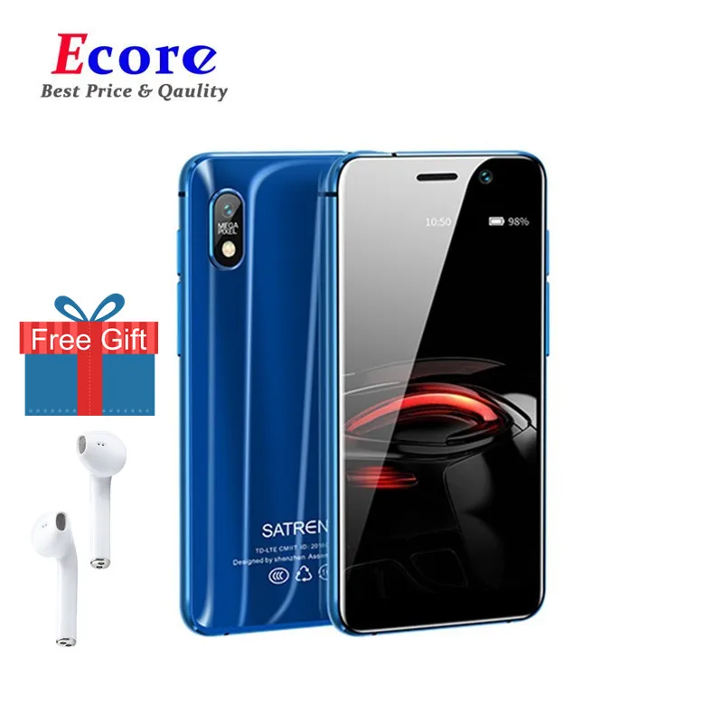 Mini Smartphone 3.22" Dual 4G LTE MTK6739 Quad Core 2GB+16GB GPS Ultra ...