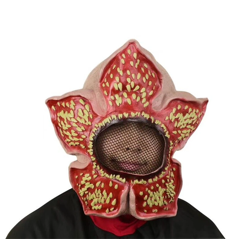 Movie Stranger Things Season 3 Eleven Masks Cosplay Cannibal flower ...