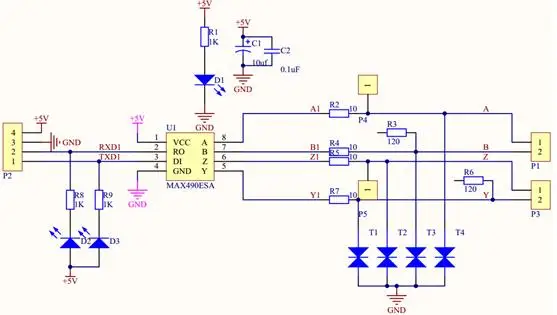 YL128 Mạch Chuyển UART Sang RS422 – ĐIỆN TỬ TUYẾT NGA