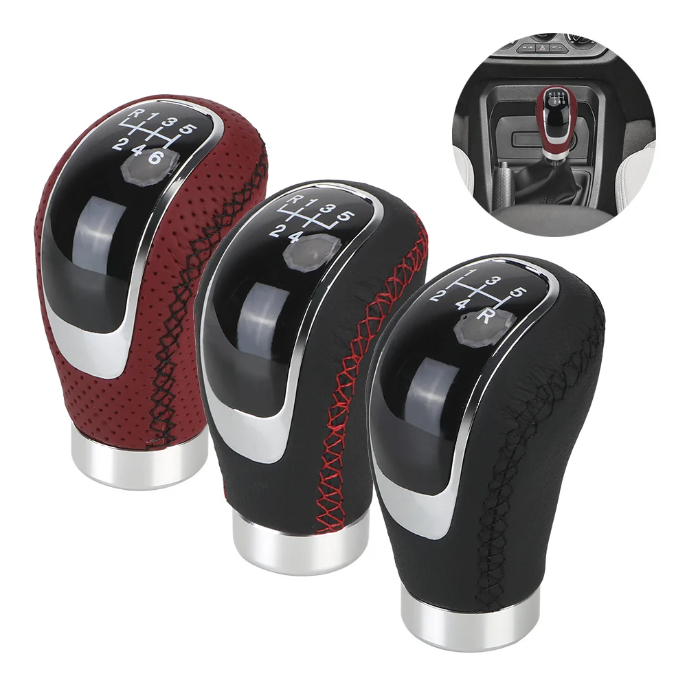 Replaceable-Cap-Cover-Gear-Shift-Knob-Car-Accessories-Car-PU-Leather-5 ...