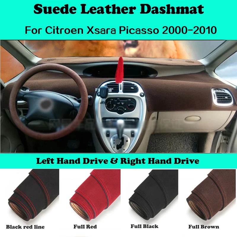 Accessories Car-styling Suede Leather Dashmat Dashboard Cover Dash Mats ...