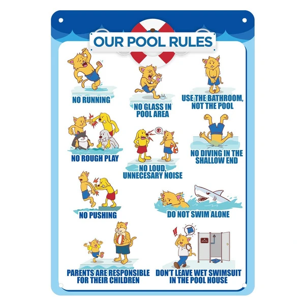 No Running Sign For Children