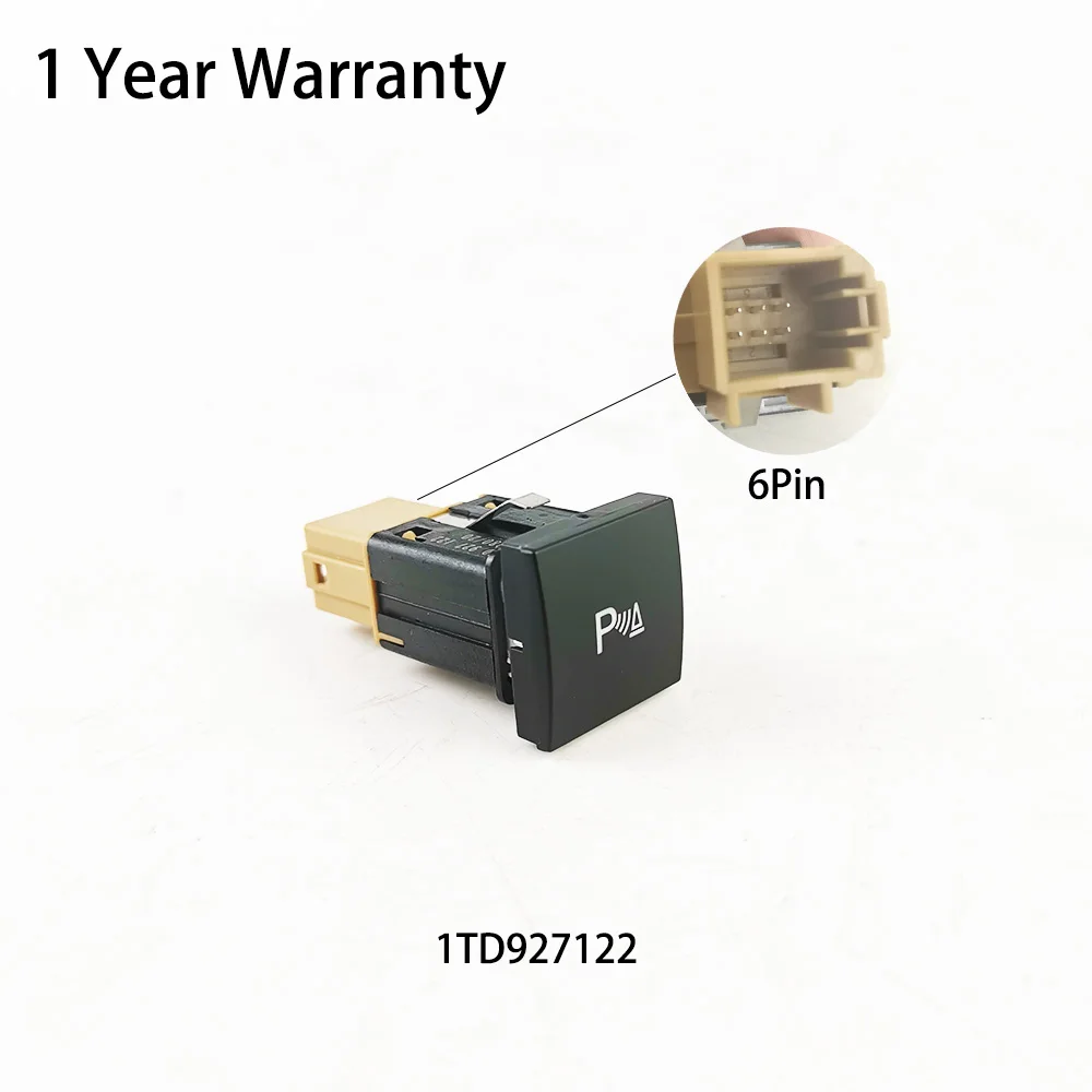 주차 PDC 스위치 버튼 제어 OPS 자동 레이더 스위치 주차 보조 시스템 버튼, VW TOURAN 1TD927122 1TD ...